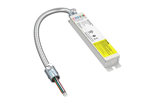 16W 150-200VDC LED Light Emergency Backup Battery, Rechargeable LED ...