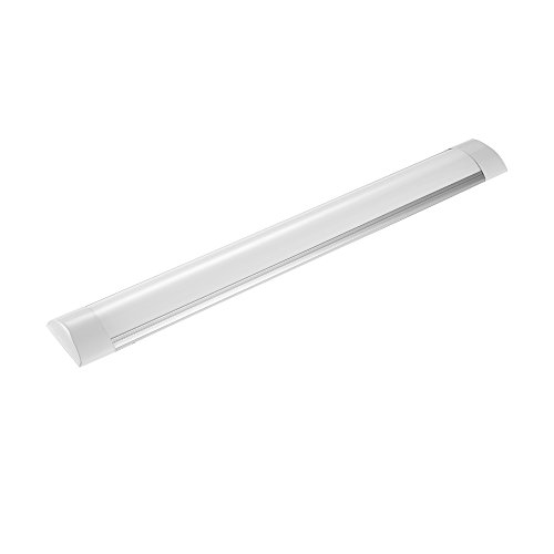 2FT LED Tube Light, 20W 2400Lumens Daylight White LED Batten Lights ...