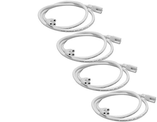(4 Wire Pack) 5 FT Length T5 T8 LED Integrated Tube Lamp Connecting ...