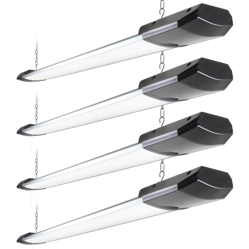 4FT LED Shop Light, 100W, 10,000 Lumens, 4000K Garage Lighting, Utility ...