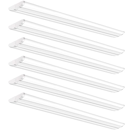 ANTLUX Ultra Slim 4FT LED Wraparound Light, 50W 4 Foot Shop Lights for ...