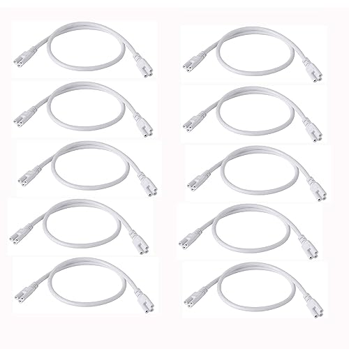 Gxsthy T5 T8 Linkable Cord Connector 2ft For Led Tube Light Double End