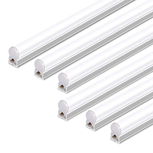 Hykolity Integrated LED T5 Single Light Fixture, 4FT, 22W, 2200lm ...