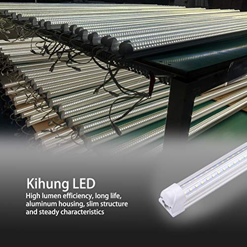 Kihung LED Shop Light 4ft, V Shape T8 LED Tube Light Fixture ...