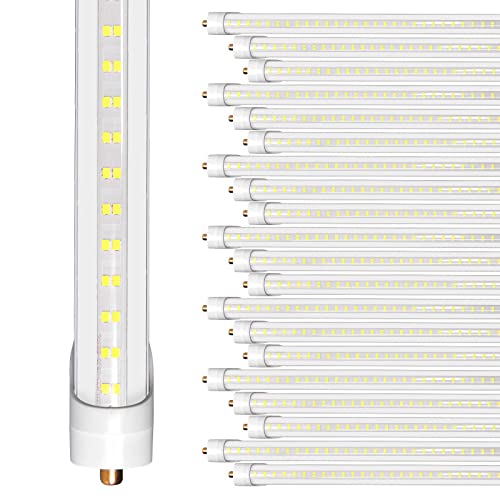 ONLYLUX 8ft LED Bulbs?8 Foot LED Tube Light 45W 6000lm 6500K, Super ...