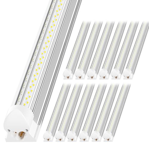 ONLYLUX LED Shop Light 4FT, 6000K 50W 7500Lm Linkable Utility Ceiling ...